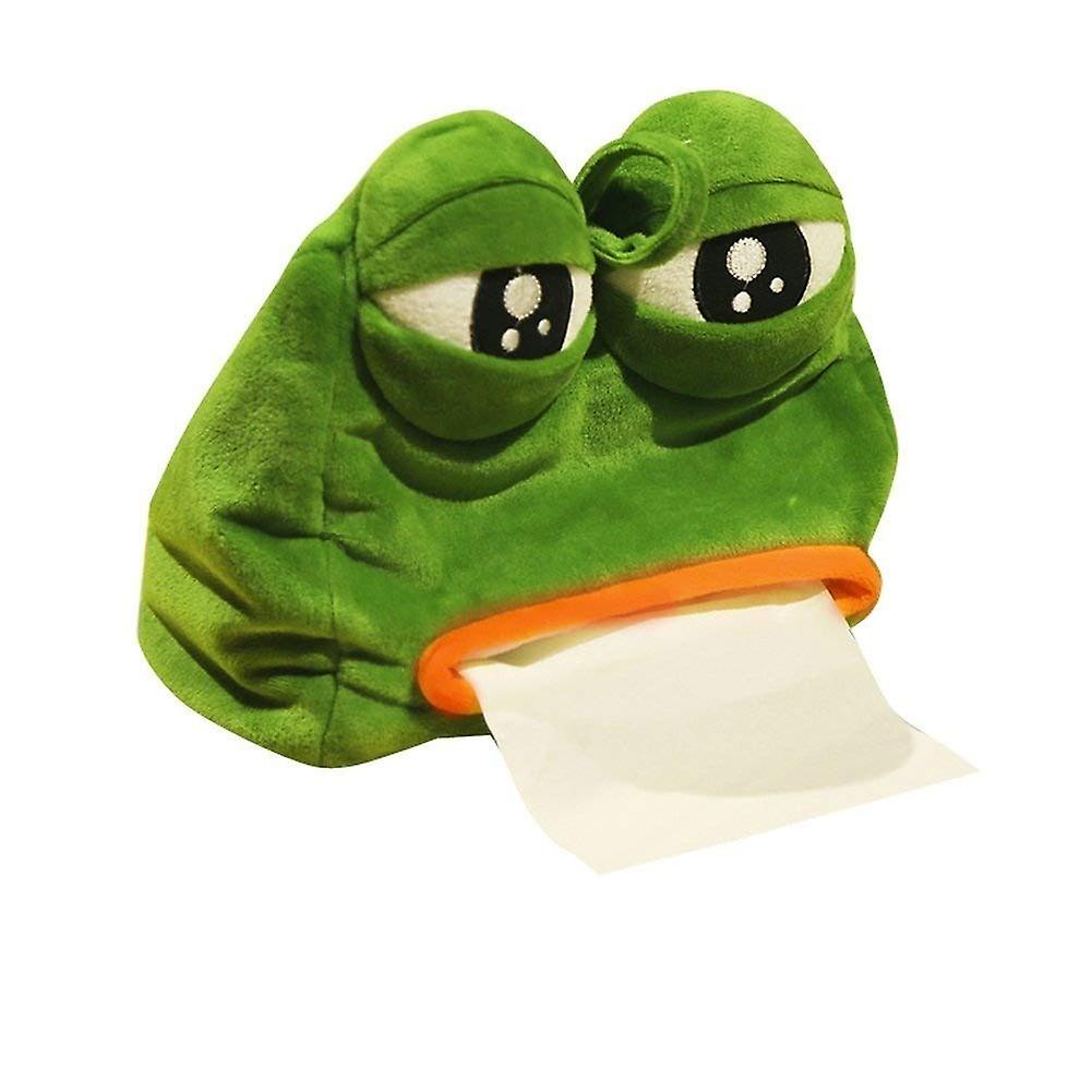 Sad Frog Tissue Box, Cover Paper Dispenser, Tissues Case, Toilet Paper ...