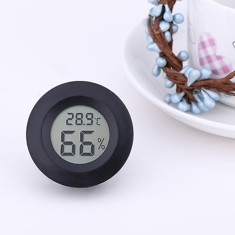 Mini Hygrometer Thermometer Digital Lcd Monitor Indoor/outdoor Humidity ...
