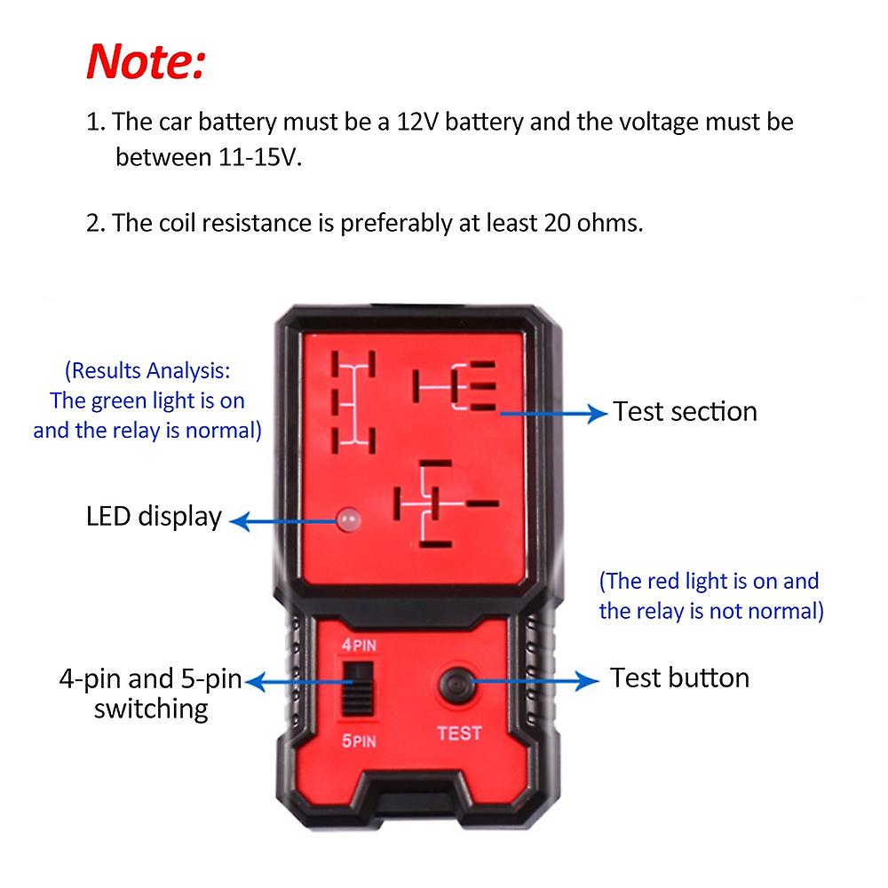 Automotive Relay Tester Car Relays Detector Automobile Relay Detector ...