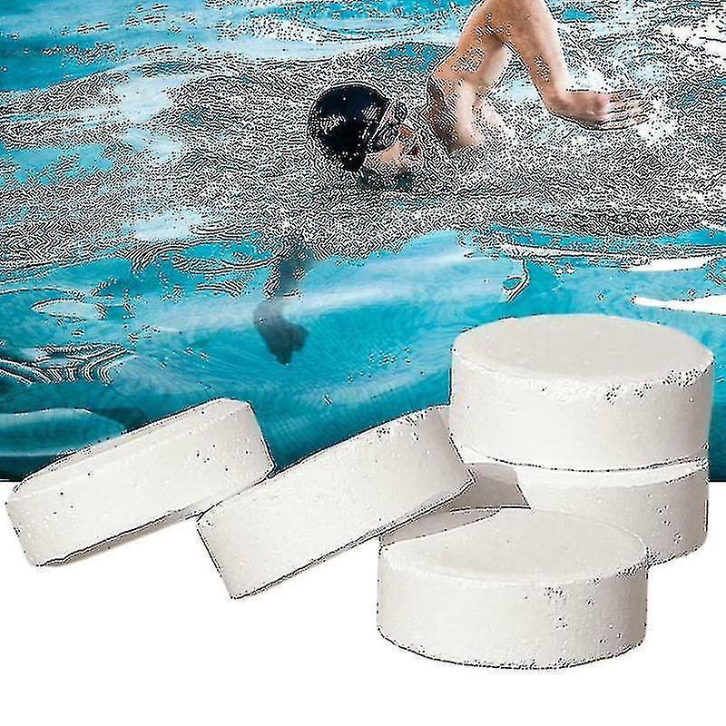 100 Pcs Chlorine Tablets Multifunction Instant Disinfection For ...