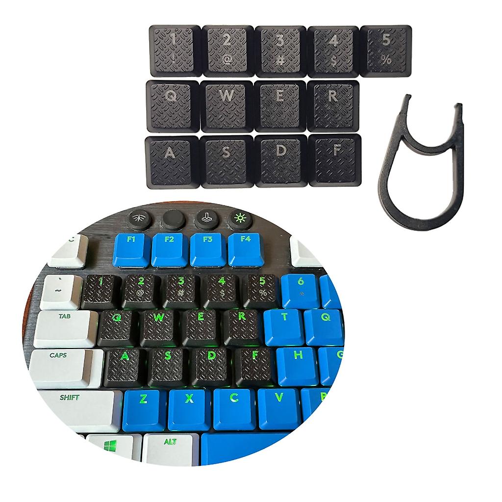 for G813/G815/G915/G913 TKL Backlit Keycaps Improved Grip Keycaps (13 ...