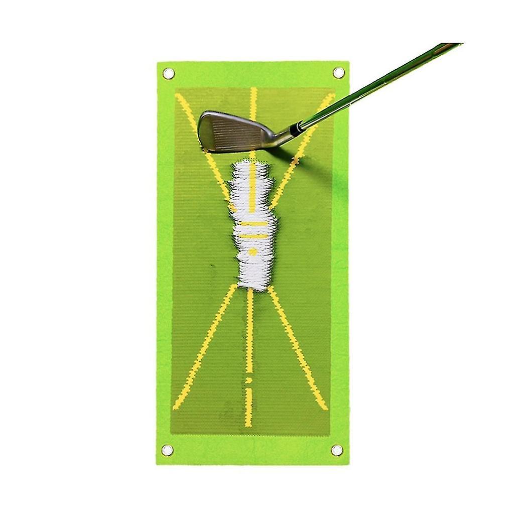Golf Swing Track Mat Golf Swing Practice Mat Hitting Track Direction ...
