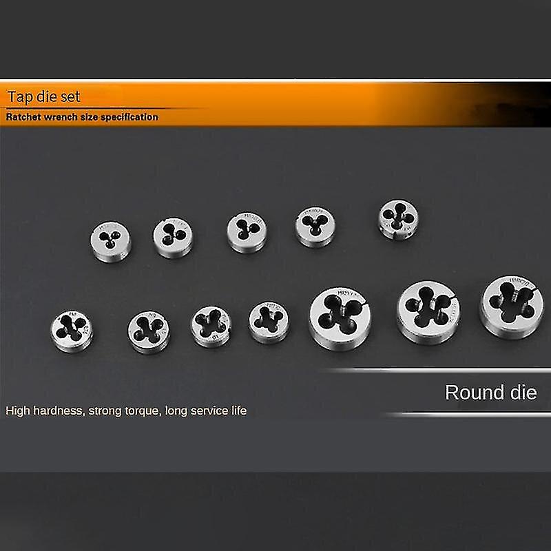 Right Hand Thread Die M1 M2 M3 M4 M5 M6 M7 M8 M10 M12 M13 M14 M16 Metal ...