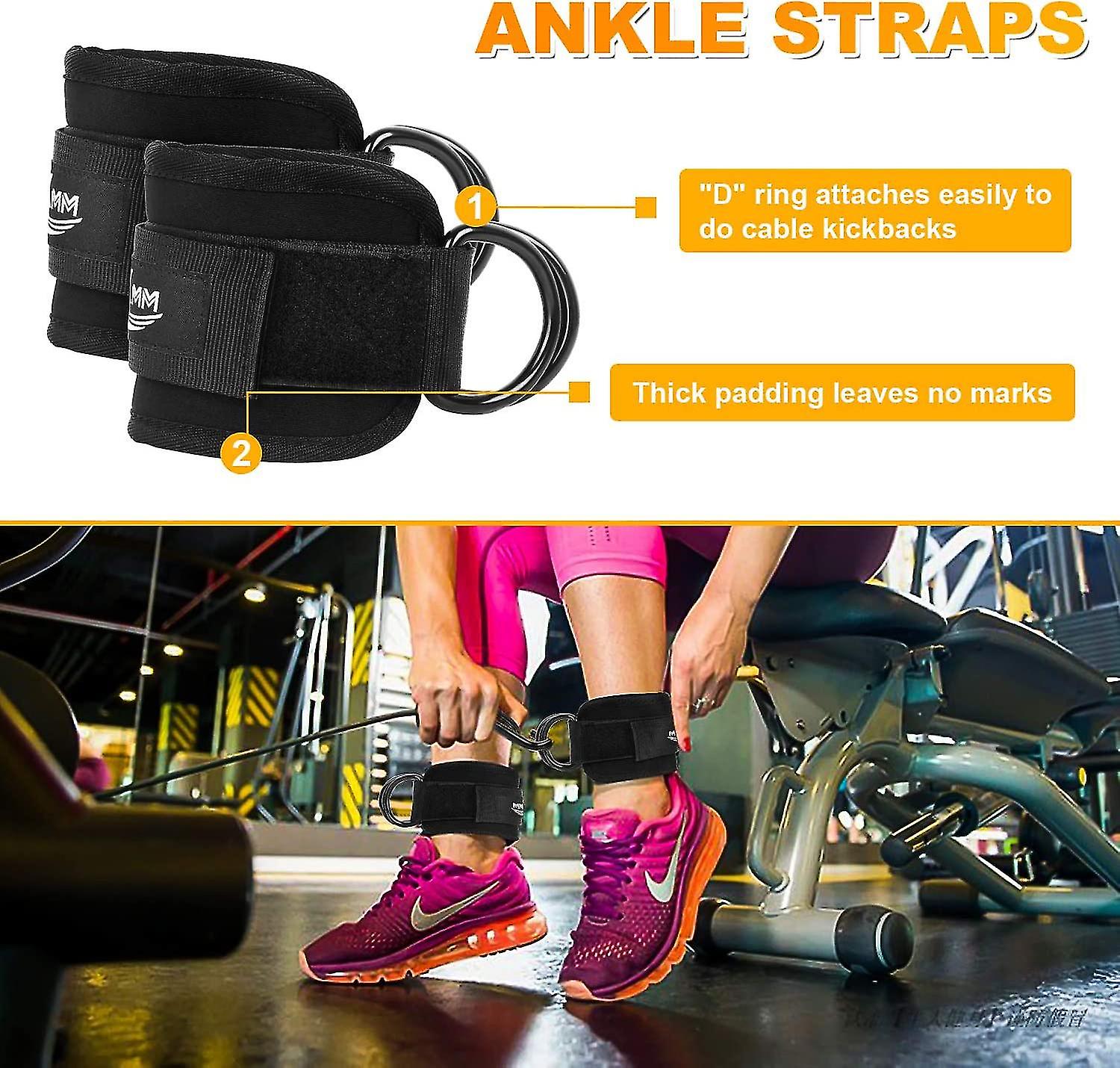 Cable Machine Attachments Fitness Machine Accessories|4-piece Set ...