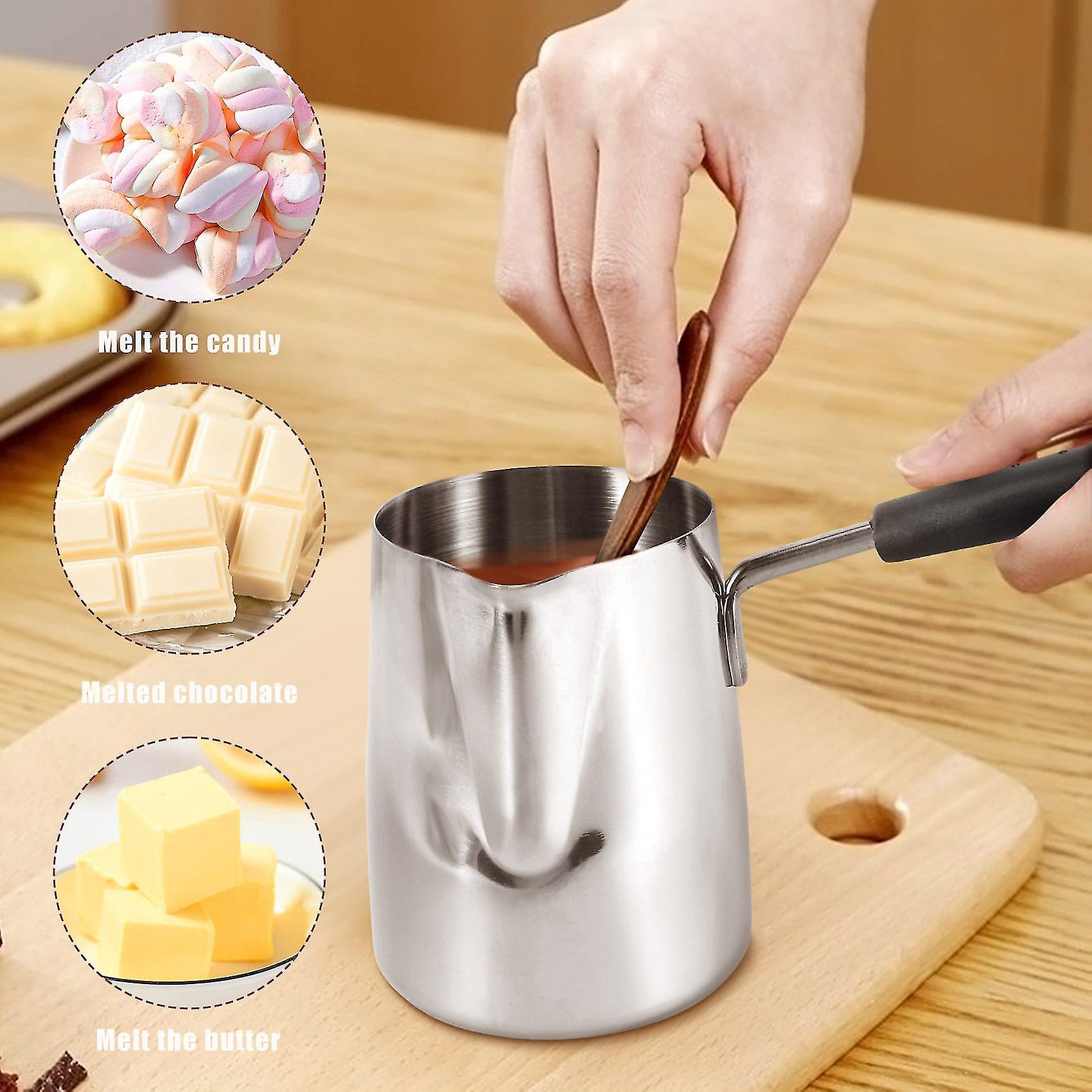 Stainless Steel Butter And Coffee Warmer,turkish Coffee Pot,mini Butter ...