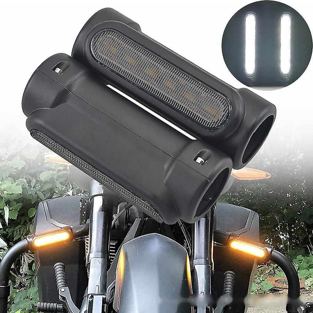 2Pcs Crash Bar LED Light Motorcycle LED Fog Lights Auxiliary Light ...
