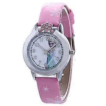 Frozen Princess Anna Elsa Watch Kids Girls Cartoon Quartz Anologue ...