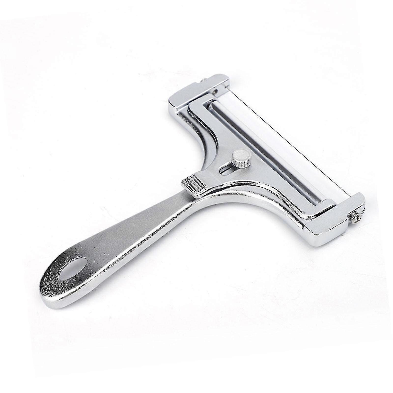 Stainless Steel Wire Cheese Slicer Adjustable Thickness Cheese Cutter ...