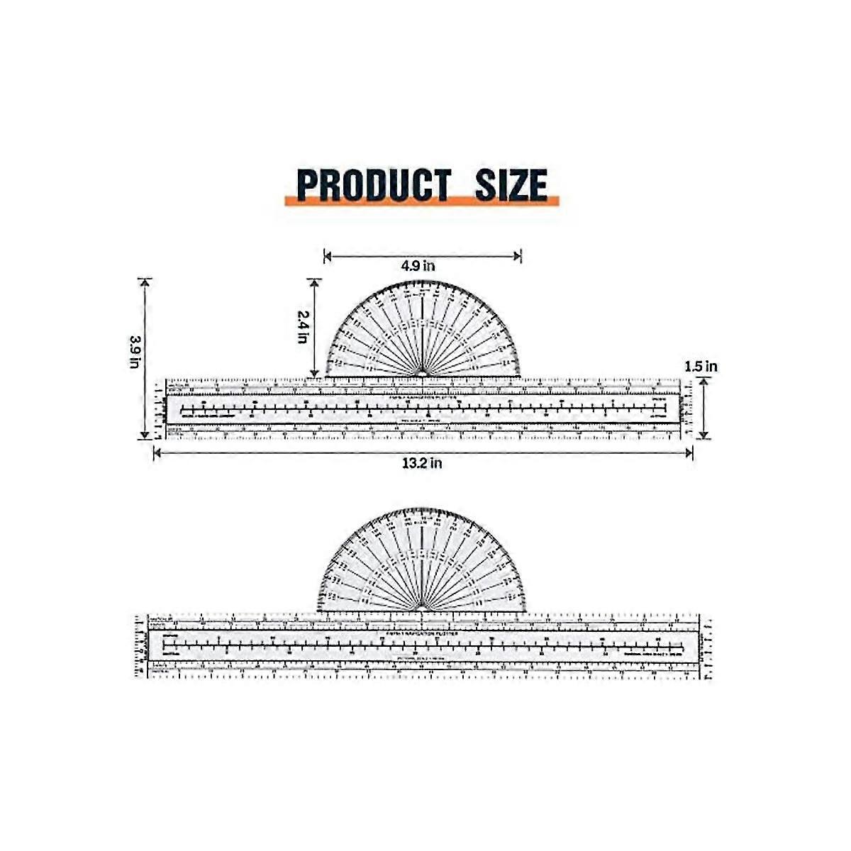Aviation Navigation Plotter, Premier Fixed Plotter With Waccharts ...