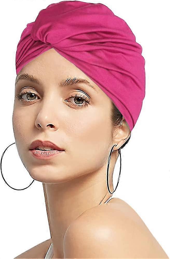 GHYT Women Swim Bathing Cap Elastic Swim Turban Cap Long Short Hair ...