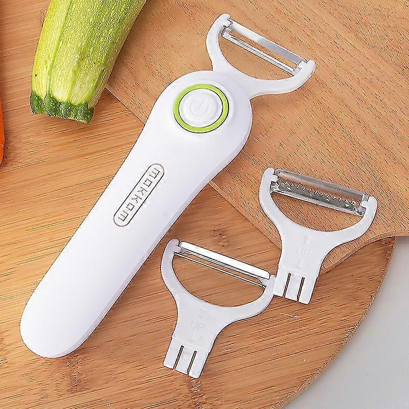 Electric Fruit Vegetable Peeler, Handheld Potato Peeler Pro Set ...