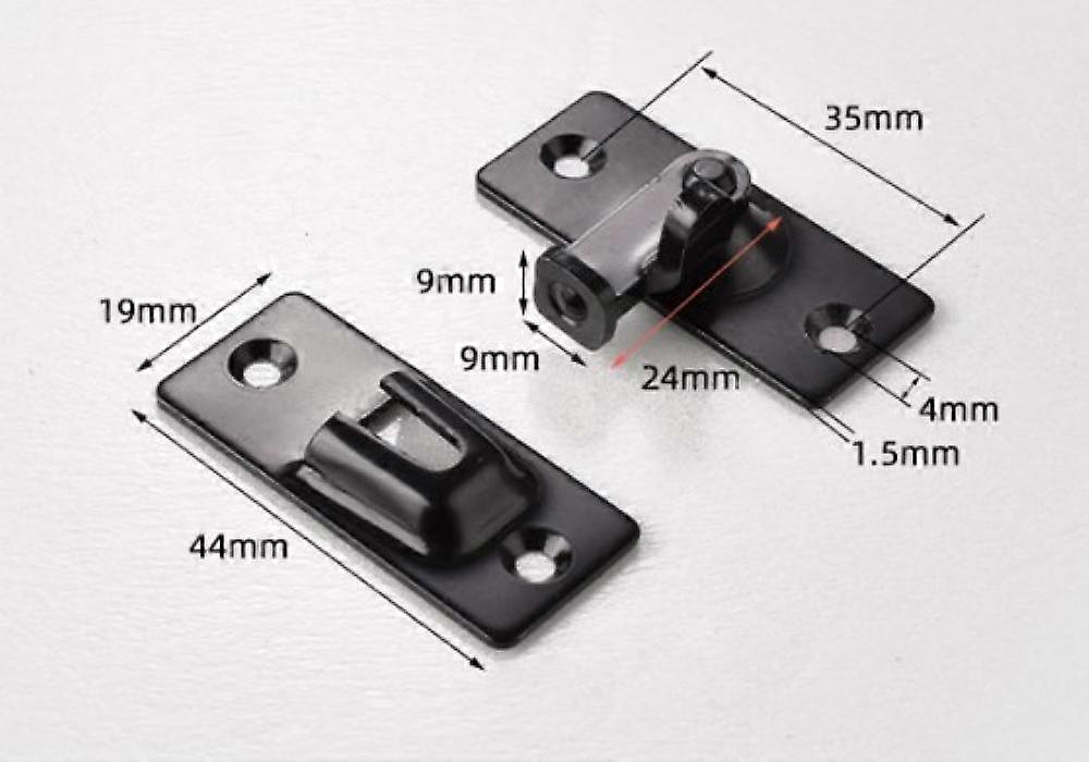 90 Degree Door Lock Latch, Stainless Steel Safety Angle Lock Catch for ...