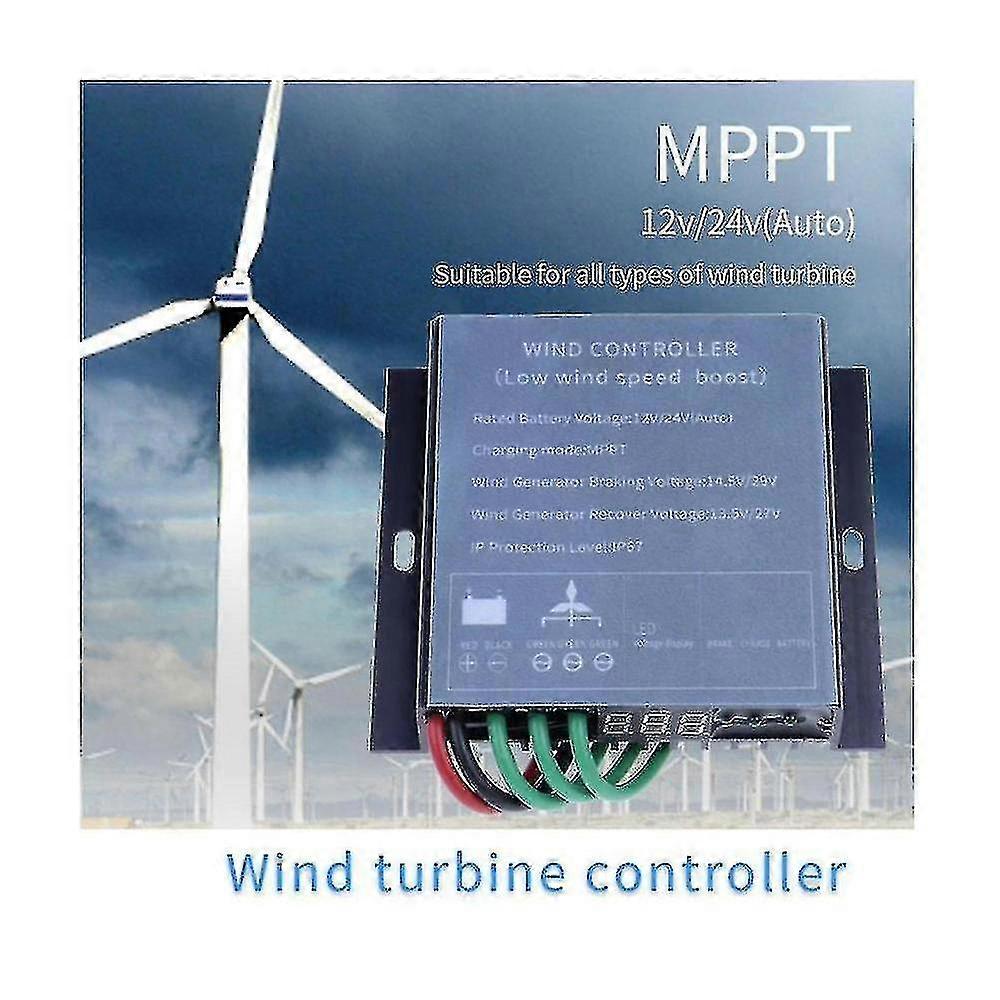 Wind Generator Controller 12/24v 800w Mppt Wind Charge Controller Wind ...