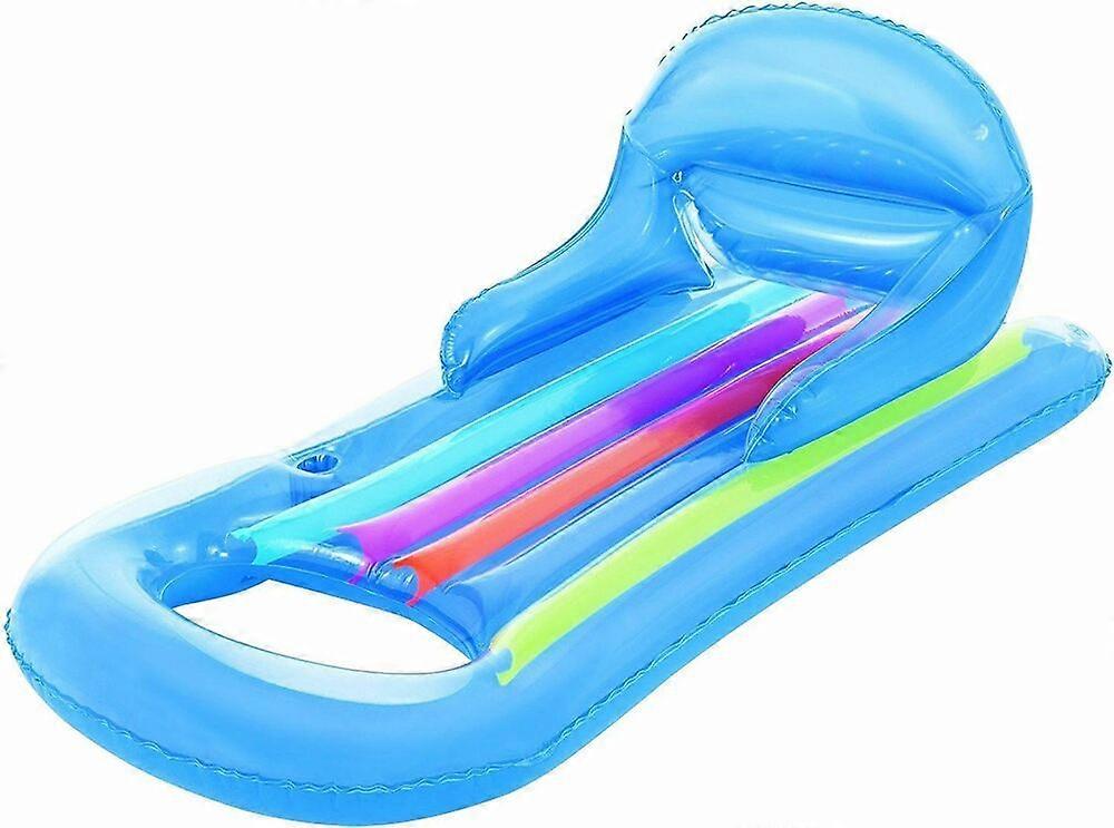 INFLATABLE DOUBLE DUO WATER RING 1 PERSON POOL LILO LOUNGER AIR BED ...