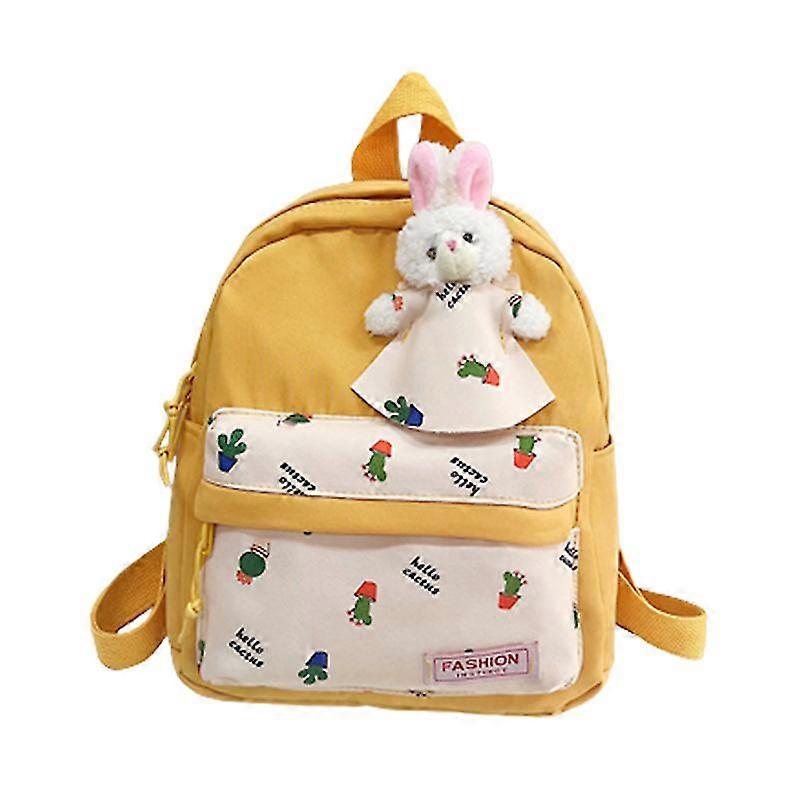 Kids Backpack Kindergarten Kids Backpack For Girls Rabbit Bookbag With ...