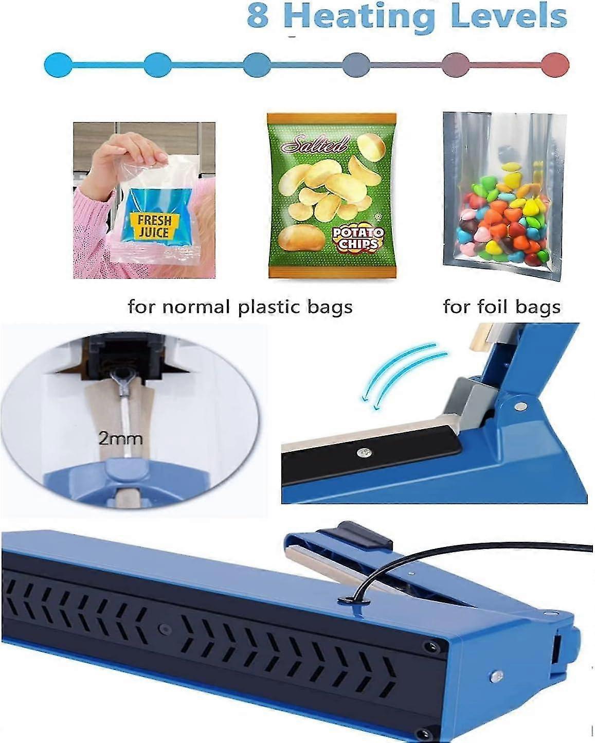 Pulse heat sealing machine Polyethylene bag heat sealing machine ...