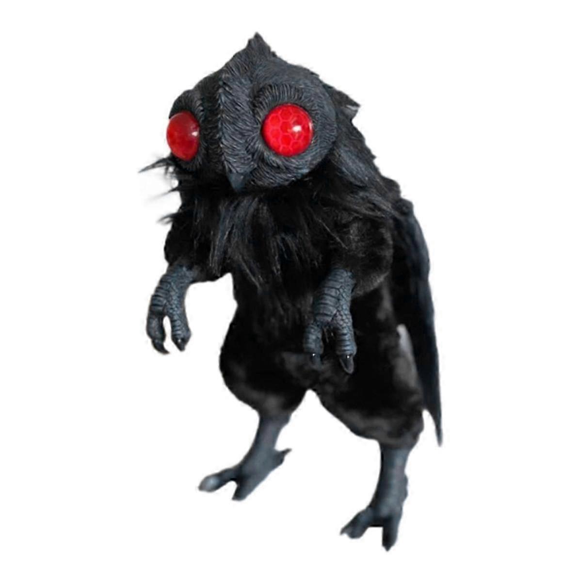 1Pc Cute Resin Plush Mothman Baby Statue,Poseable Art Ornament Perfect ...