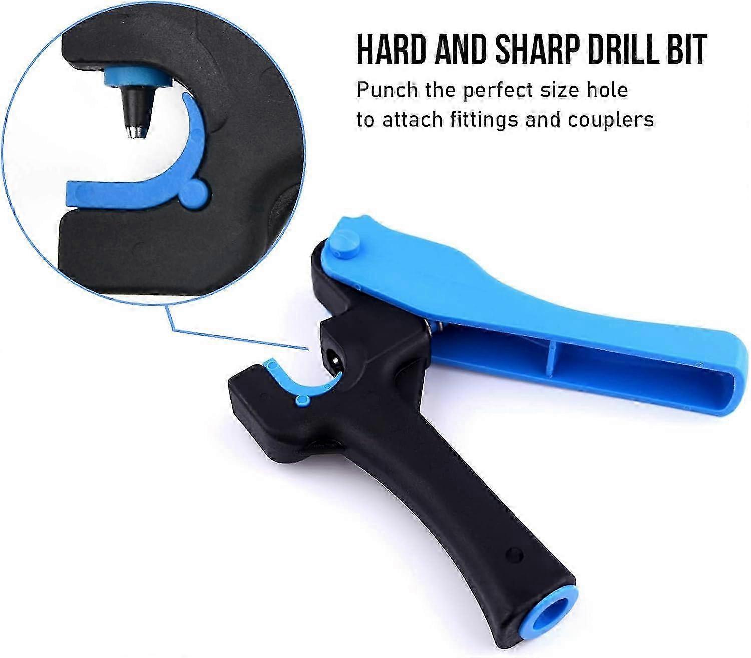 Drip Irrigation Tubing Hole Punch Tool for 16/20mm Pipe Professional ...