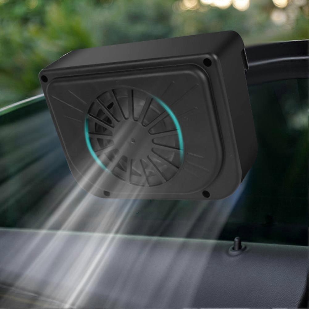 Universal Mini Solar Car Exhaust Fan Window Windshield Exhaust Port ...