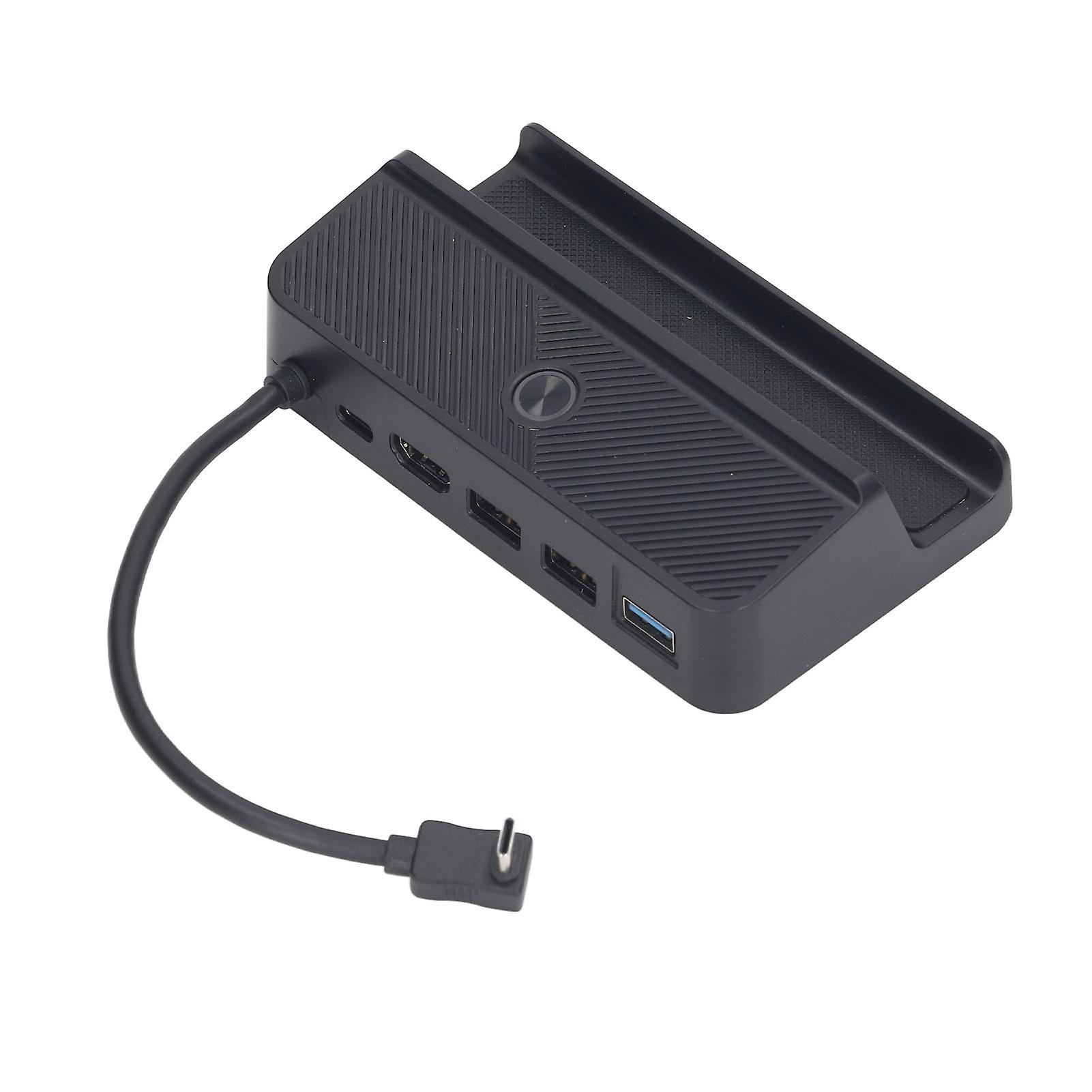 Docking Station for Steam Deck 6 in 1 RGB Lights HD 4K USB2.0 100W PD ...