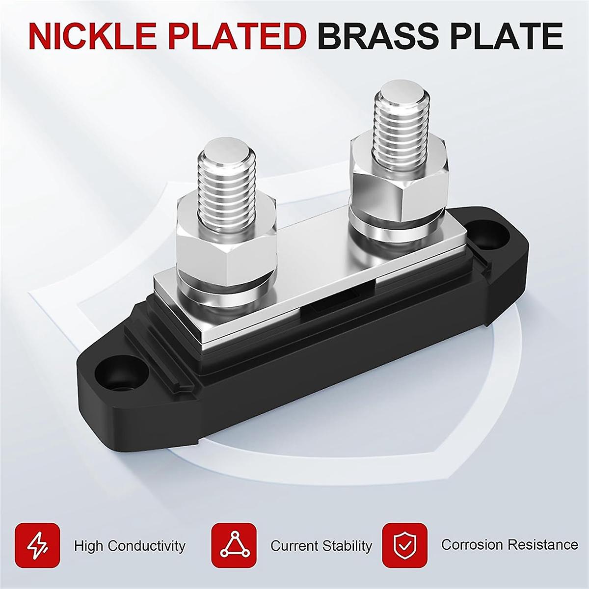 Marine Bus Bar 12v 250a Power Distribution Block 12 Volt Dc Busbar 3 ...