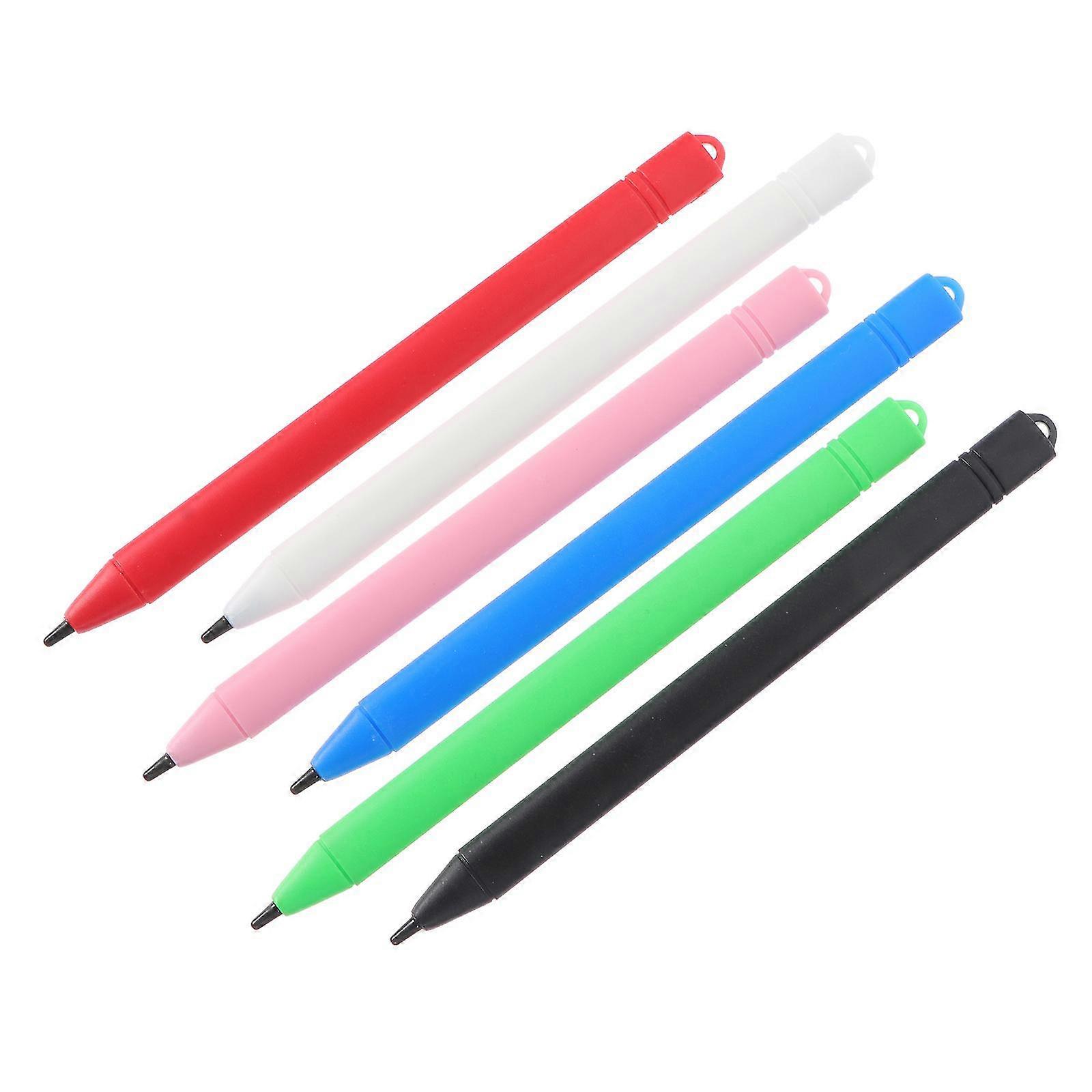 6 Pcs Tablet Drawing Pen Kids Writing Tablet Pens Lcd Writing Tablet ...