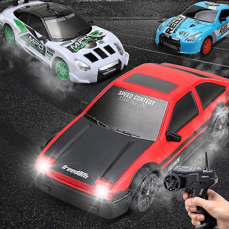 2.4G Drift Rc Car 4WD RC Drift Car Toy Remote Control GTR Model AE86 ...