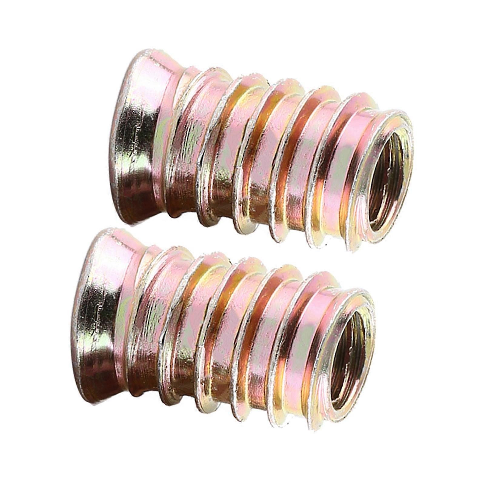 Wood Furniture Carbon Steel Hex Socket Drive Insert Nuts Threaded (M10 ...