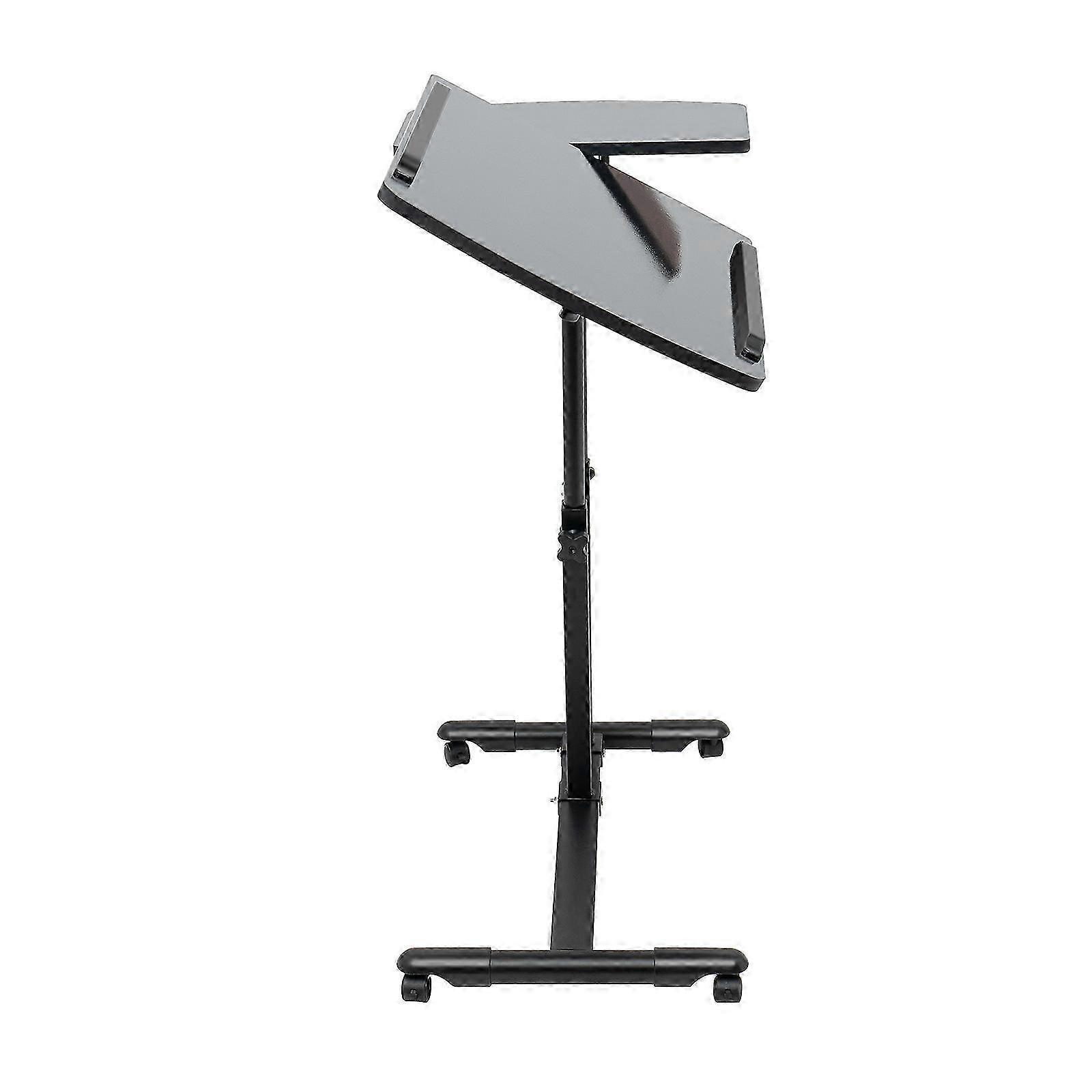 Adjustable Large Mobile Work Station Stand Portable Table | Fruugo UK