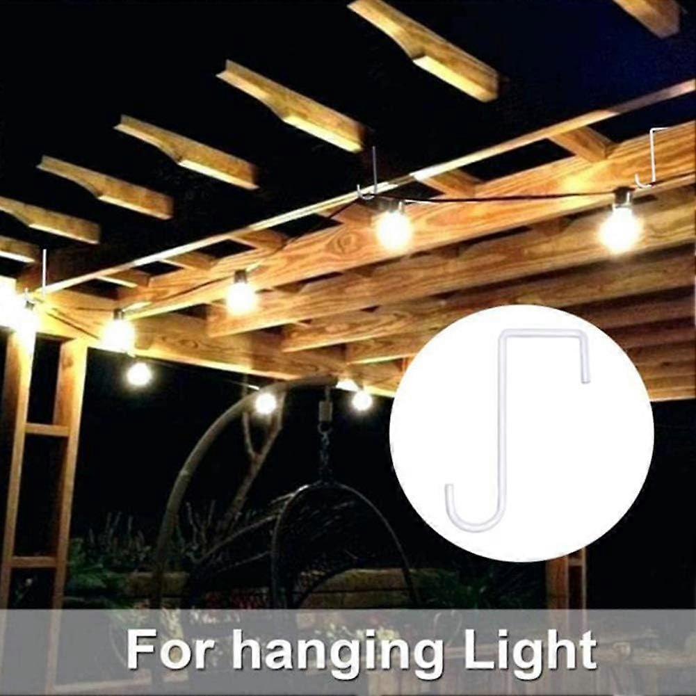 Set Of 6 Multi-Purpose Fence Hooks, No Drilling Hooks, Metal Bracket ...