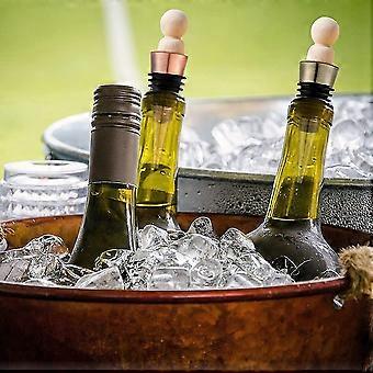 10 Pieces Blank Bottle Stopper With Threaded Post Metal Wine Stopper ...