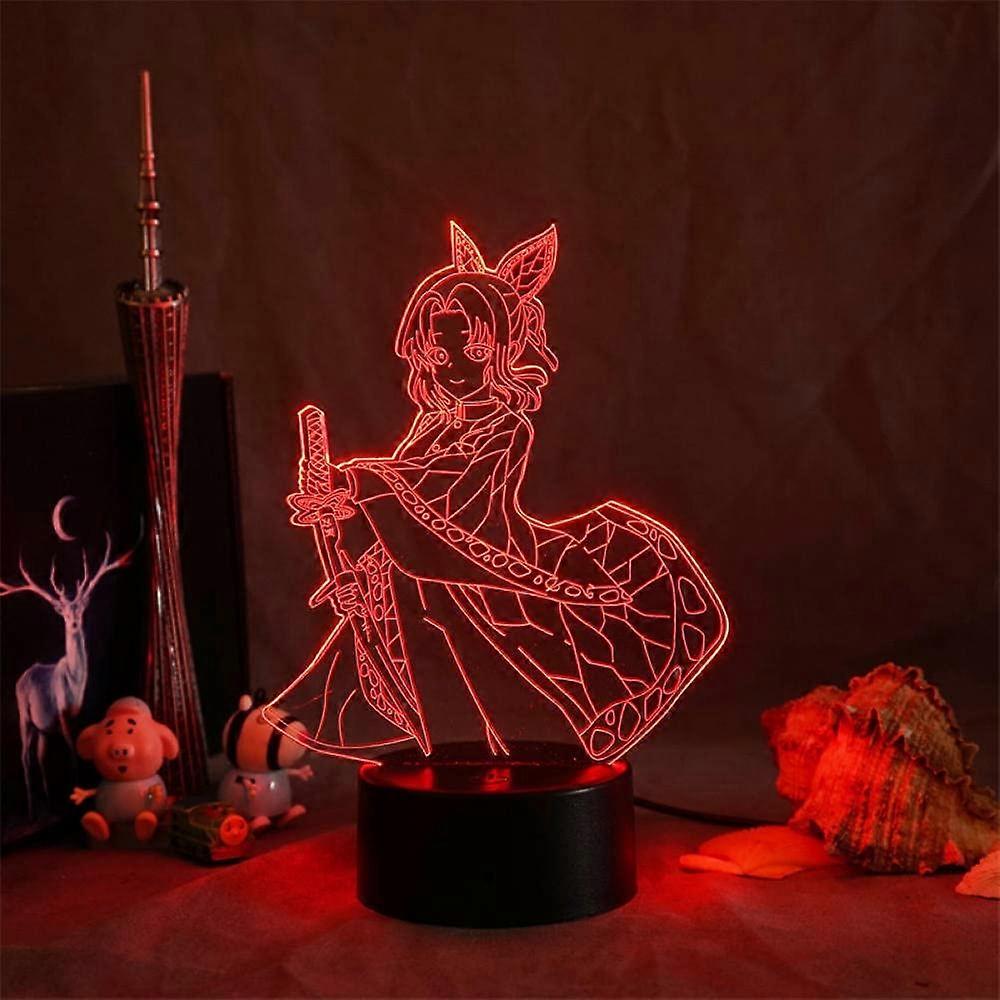 Wekity Anime Kimetsu No Nezuko Kamado Figure Led Night Lights for ...