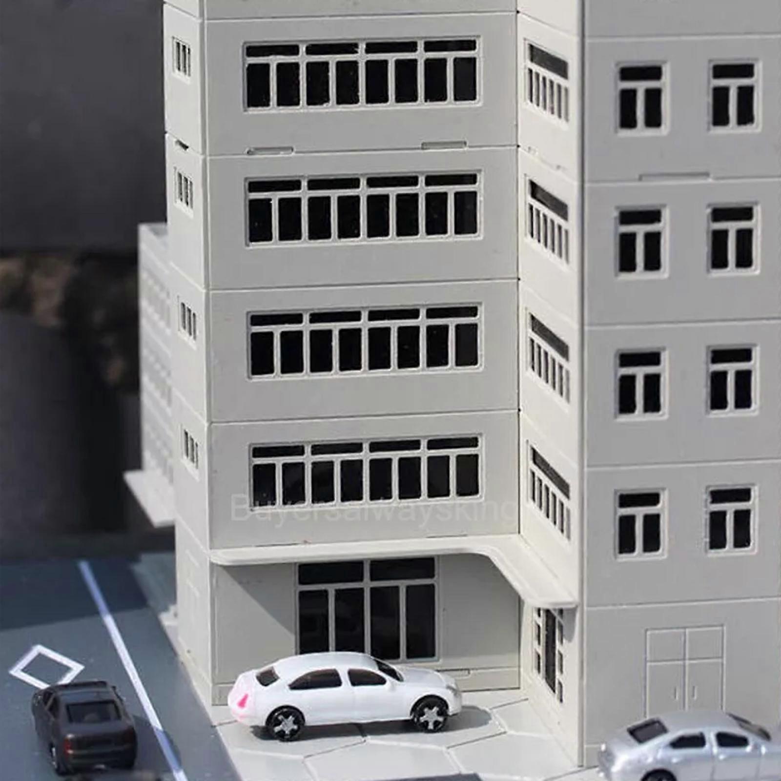 1/150 1/87 N HO Scale Buildings Train Railway Modern Scene Model House ...