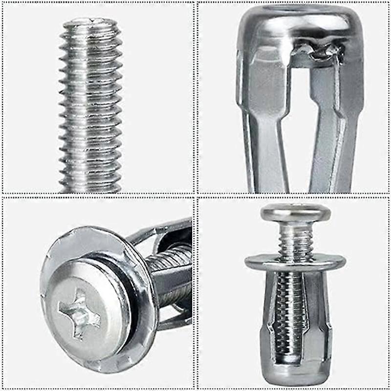 Expansion Screw Petal Nut, x 20 Petal Shape Metal Nut Jack Nuts Petal ...