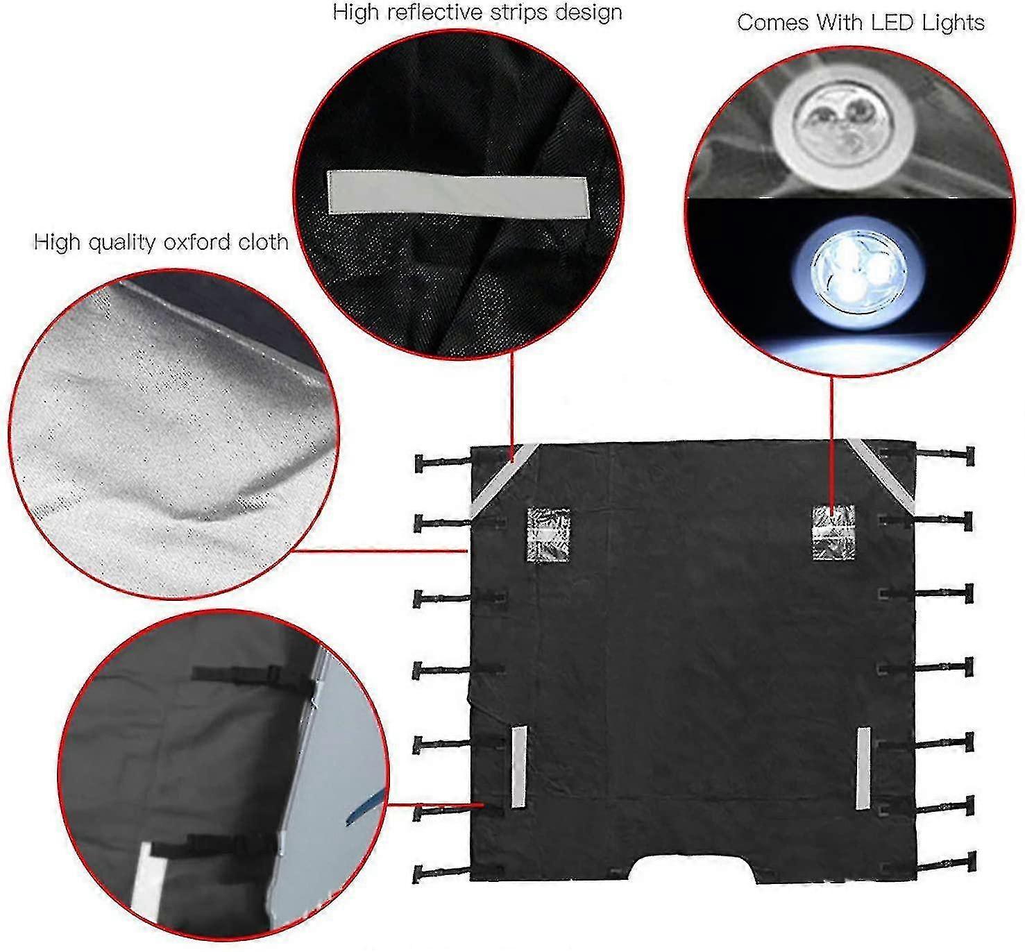 Caravan Front Towing Covers Waterproof Heavy Duty Protector Guard With ...