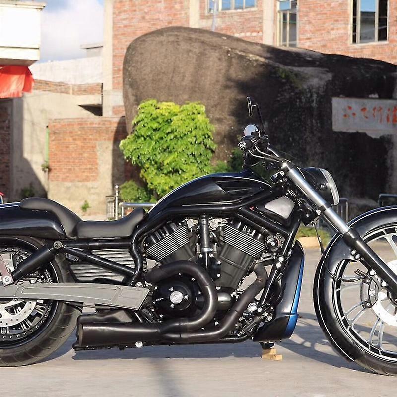 Motorcycle Exhaust System Black for Harley Davidson Night Rod 1250CC V ...