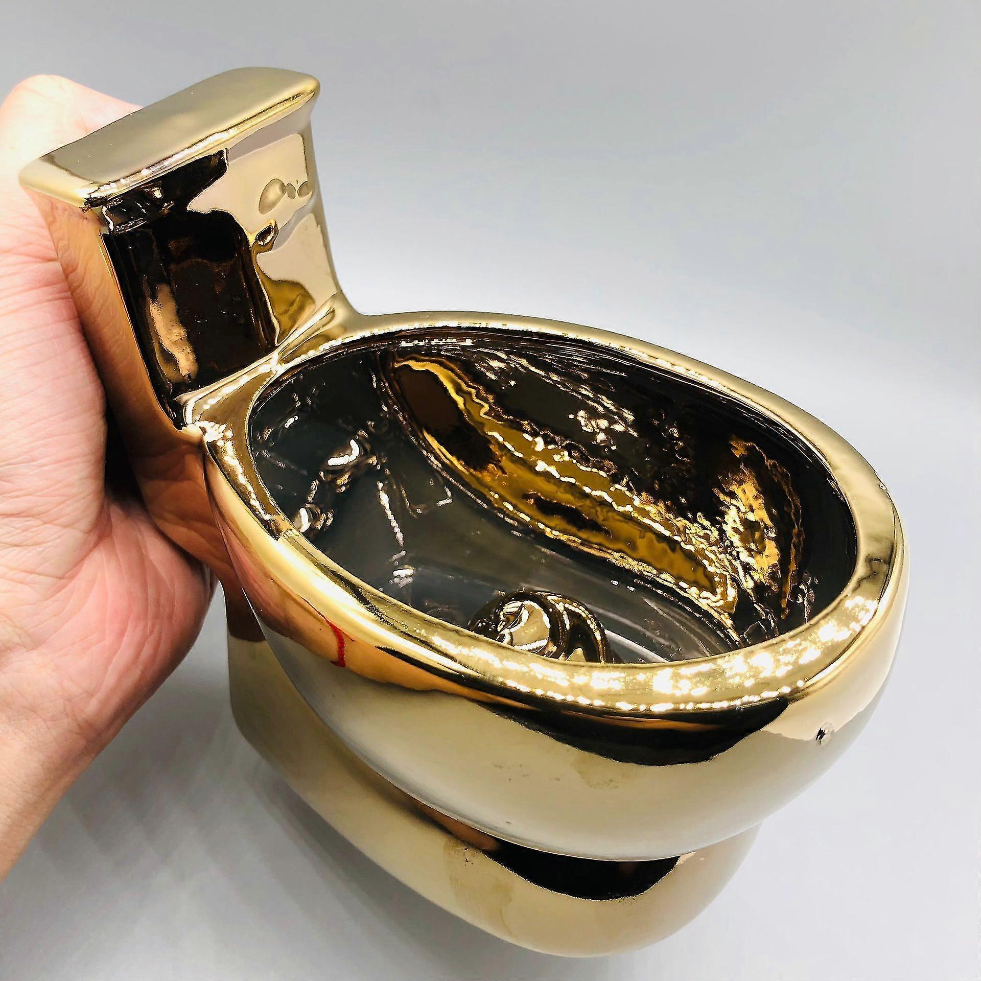 Ceramic Toilet Mug Funny Coffee Cup in the Shape of a Toilet Novelty ...