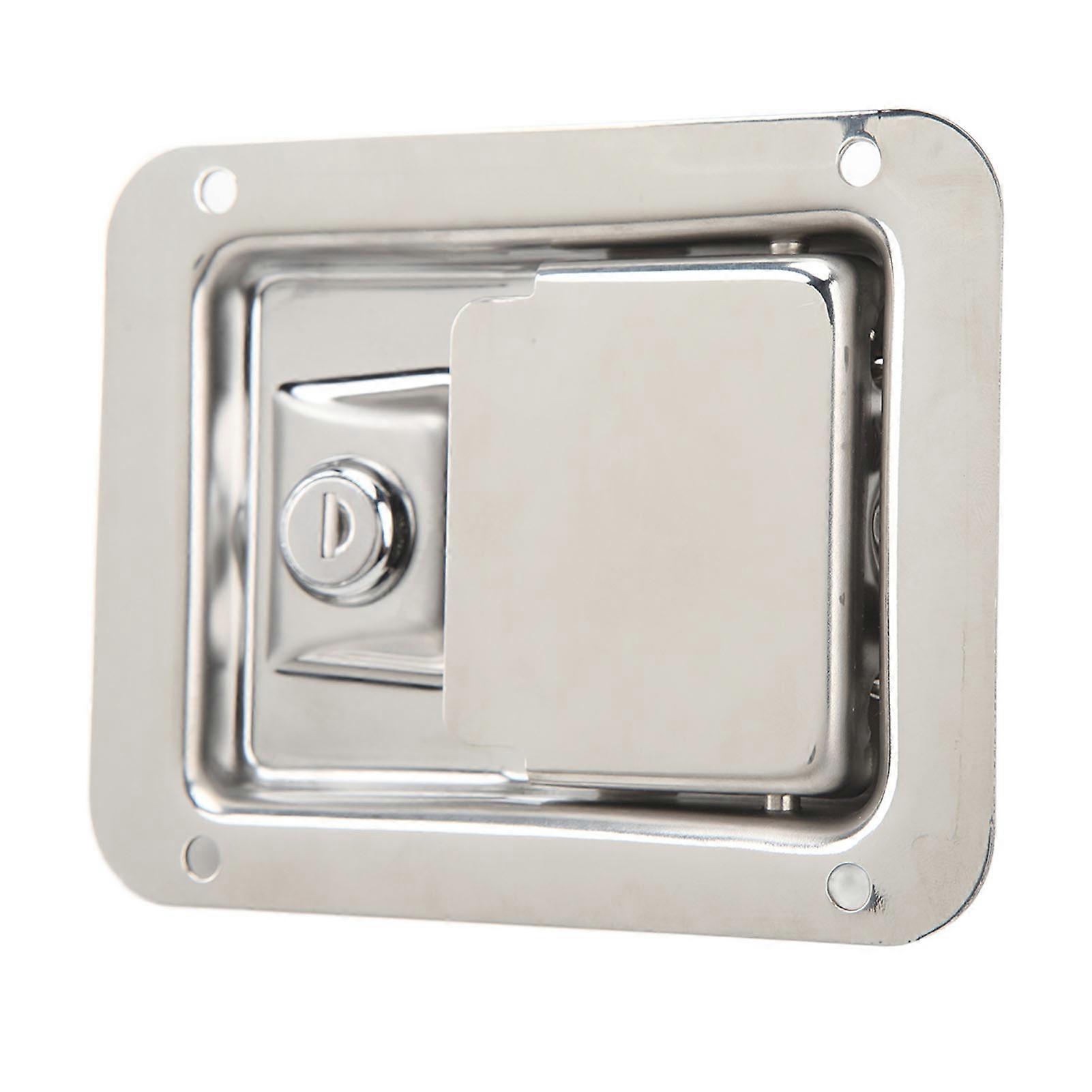 Trailer Door Key Lock Lock Stainless Steel Door Paddle Handle Lock ...