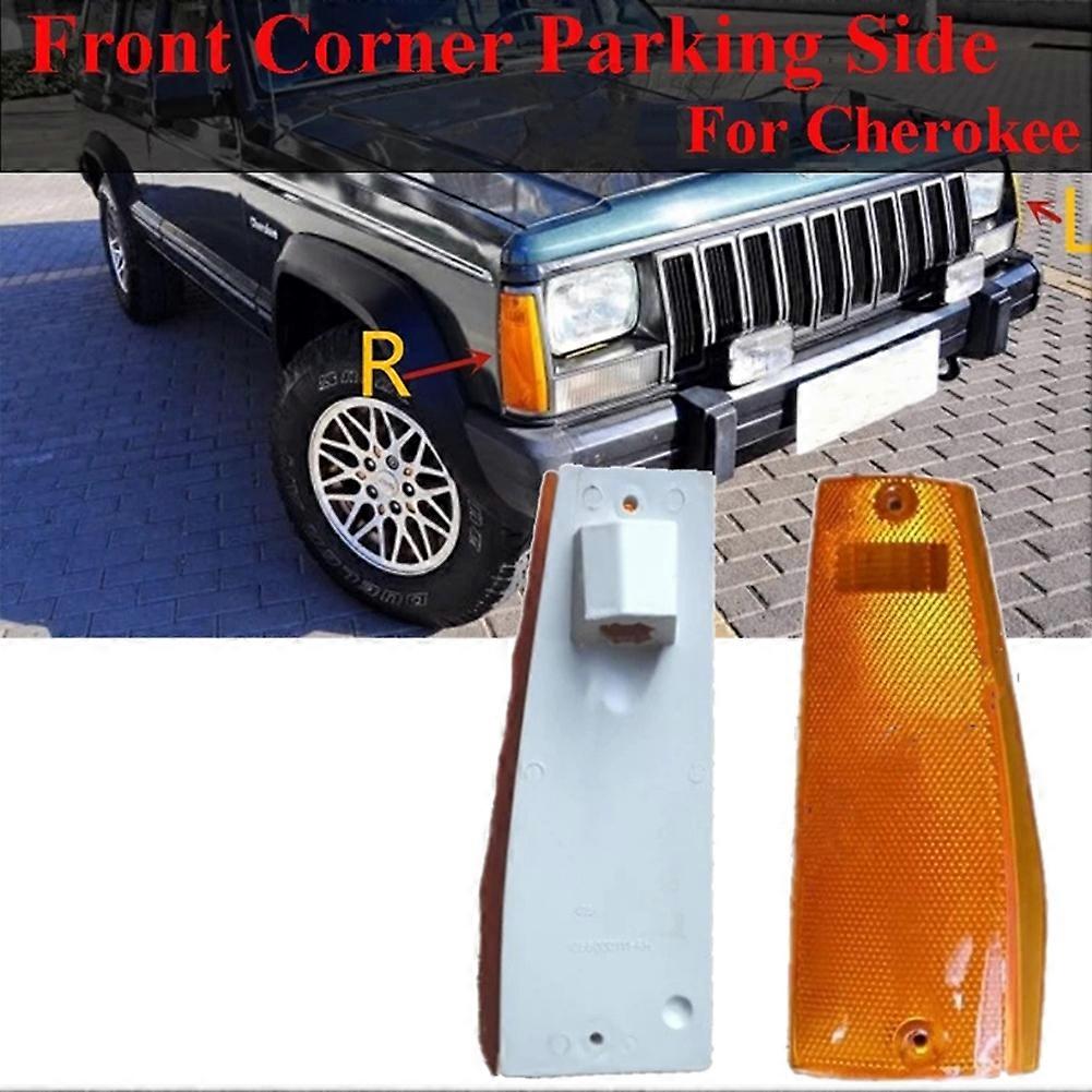 Car Front Corner Parking Side Marker Lights Reflectors Lamp Lens Shell ...