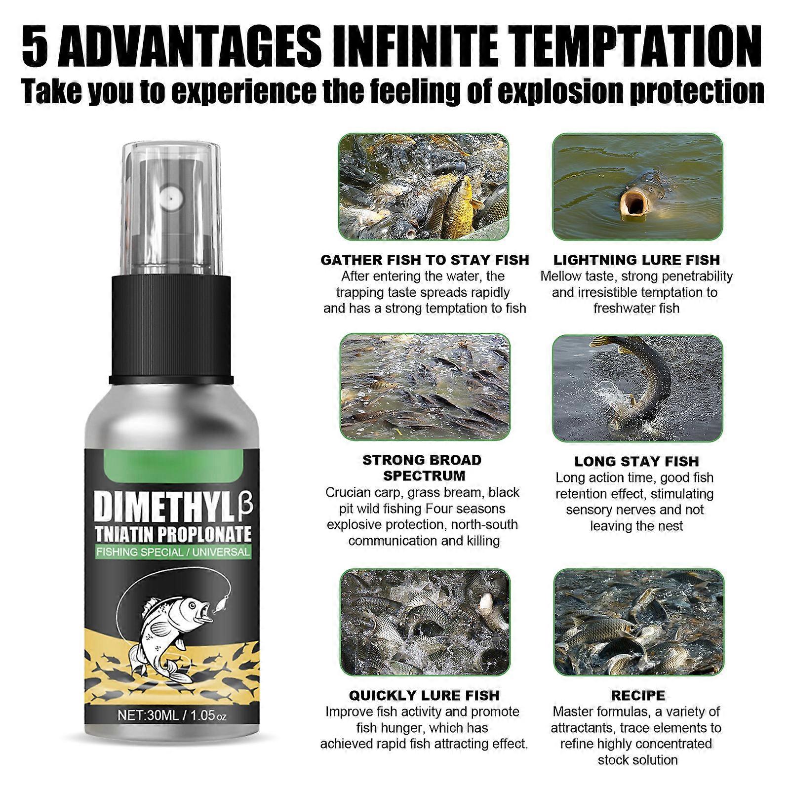 Fishing Baits Attractants, 30ml Lures Liquid Attractant Natural Scent ...