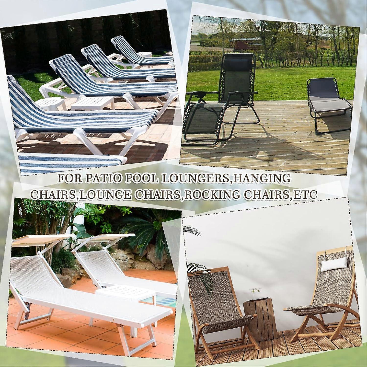 Vinyl Sling Chair Spline Outdoor Patio Chair Spline Long Solid ...