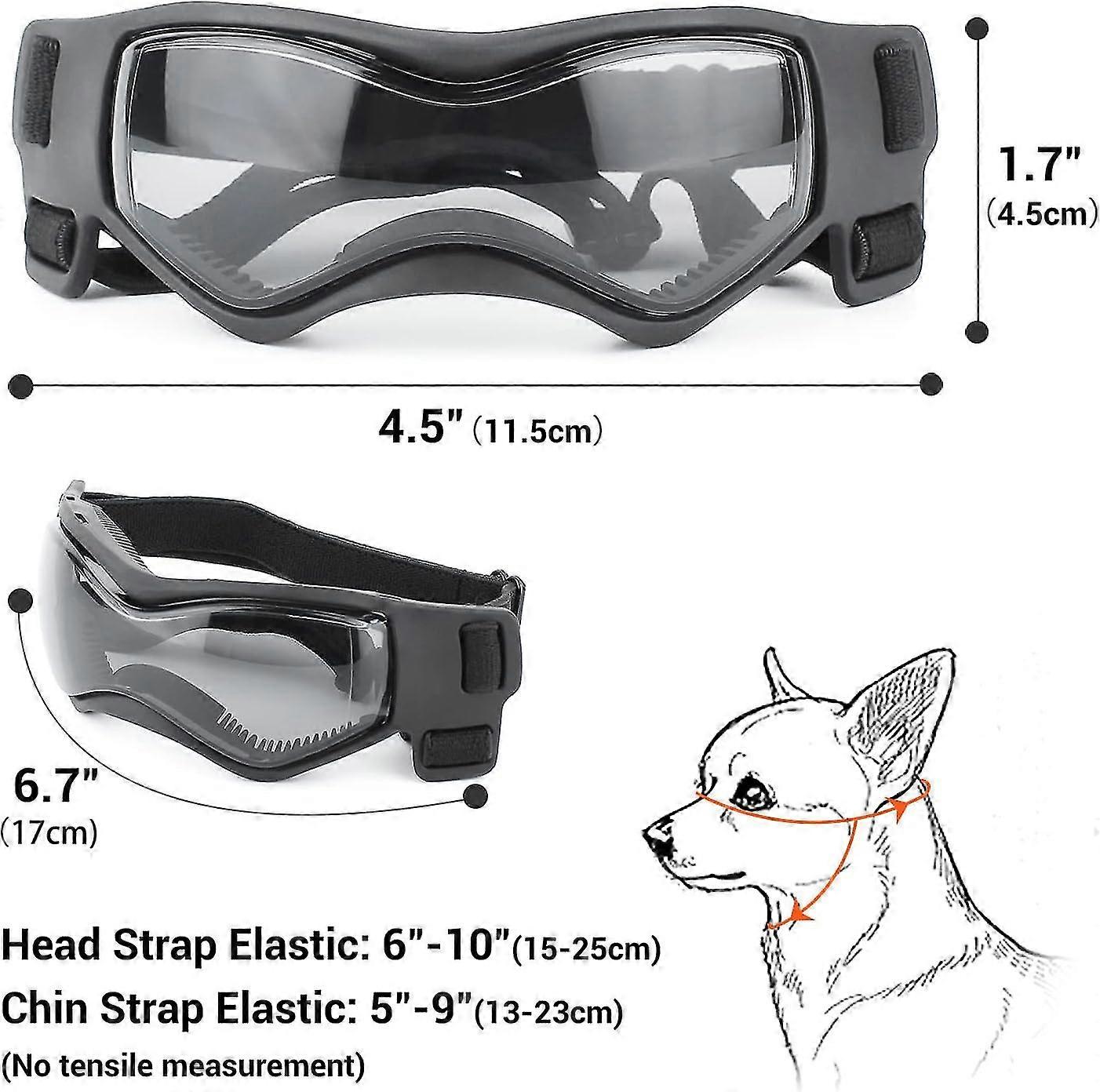 Dog Goggles, UV Protection Eyewear for Small Breed | Fruugo UK