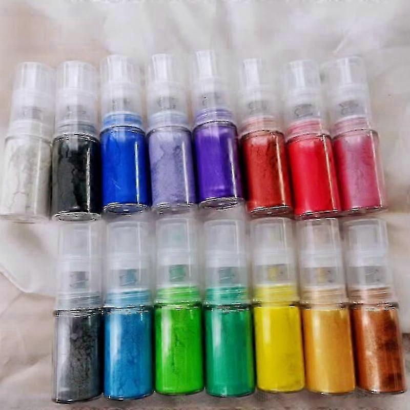 5g Colorful Edible Spray Cake Powder Flash Glitter Baking Color Dust ...