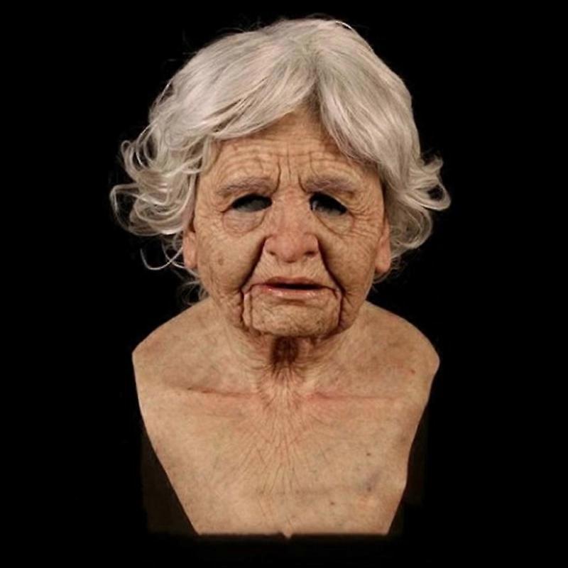 Latex Realistic Mans Face Cover Mask Male Disguise Halloween Party ...