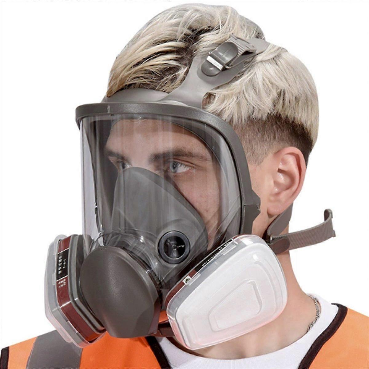 Masks Survival Chemical Activated Carbon Filter Full Face Respirator ...