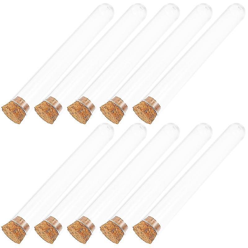 30pcs Transparent Storage Test Tubes Multi-functional Test Tubes With ...