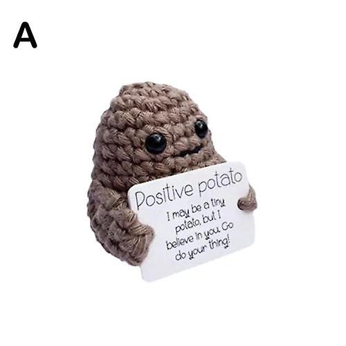 Positive Potatoes Knitting Potato Inspired Toy- Tiny Doll-funny ...