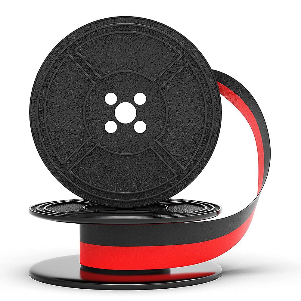 1pack Typewriter Ribbon Twin Spool Typewriter Ribbon Red And Black Twin ...