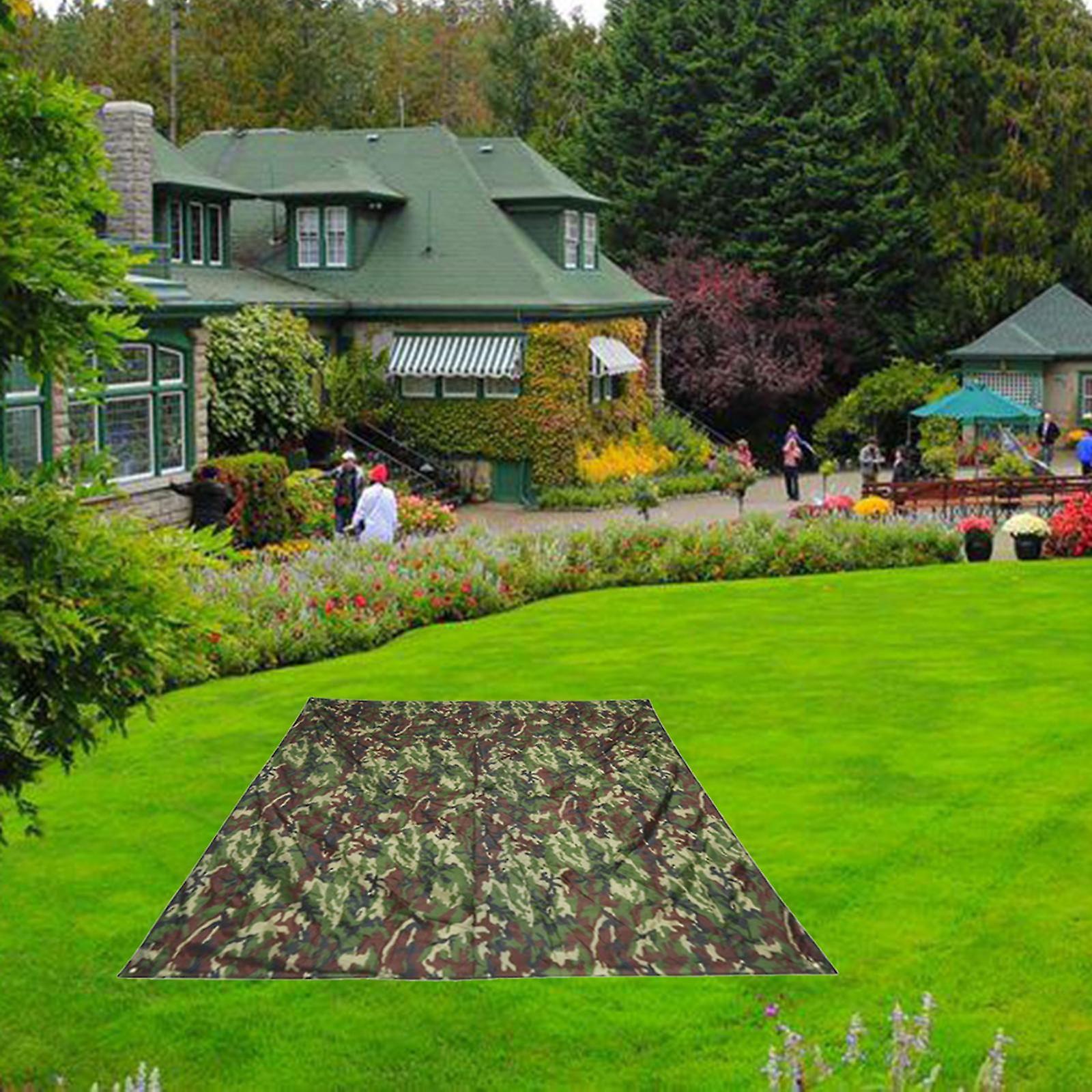 Ground Sheet Hiking Camping Tarp Tent Footprint Jungle Camo 3x2.9m ...