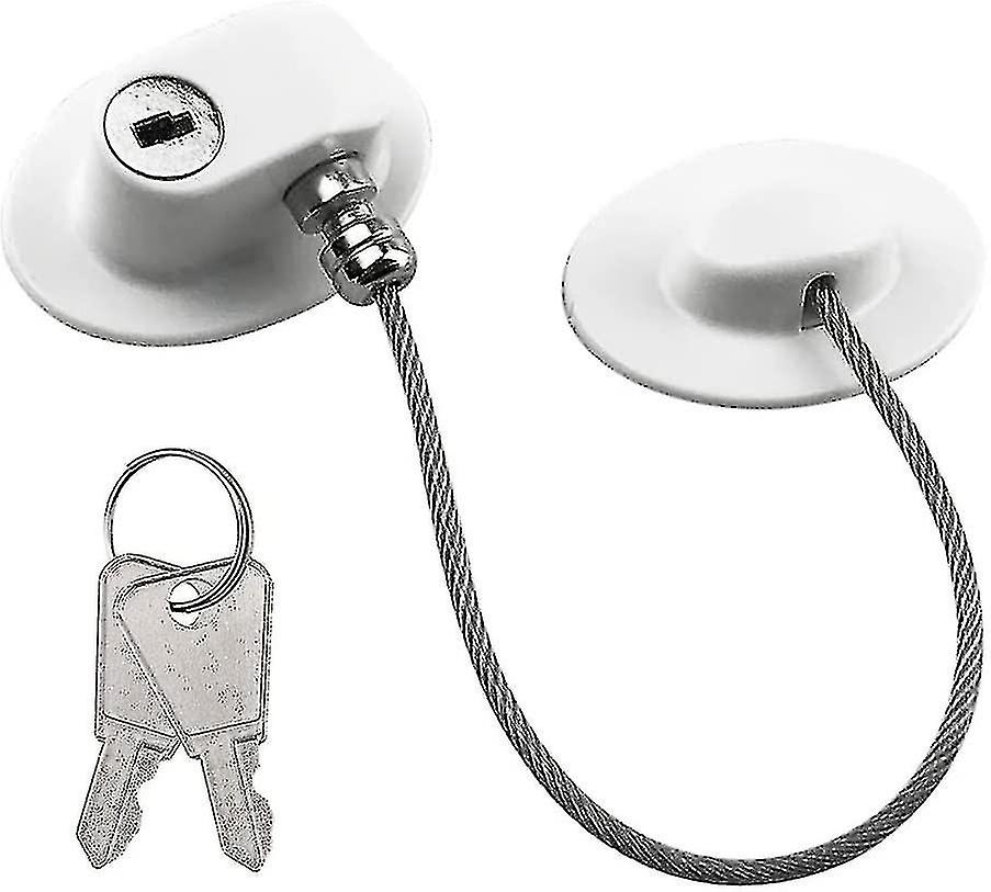 Fridge Locks With 2pcs Keys Adhesive Refrigerator Door Locks Child ...